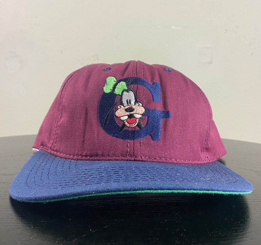 Vintage Goofy Snapback Hat Cap the Disney Store Made USA OSFA Walt ...