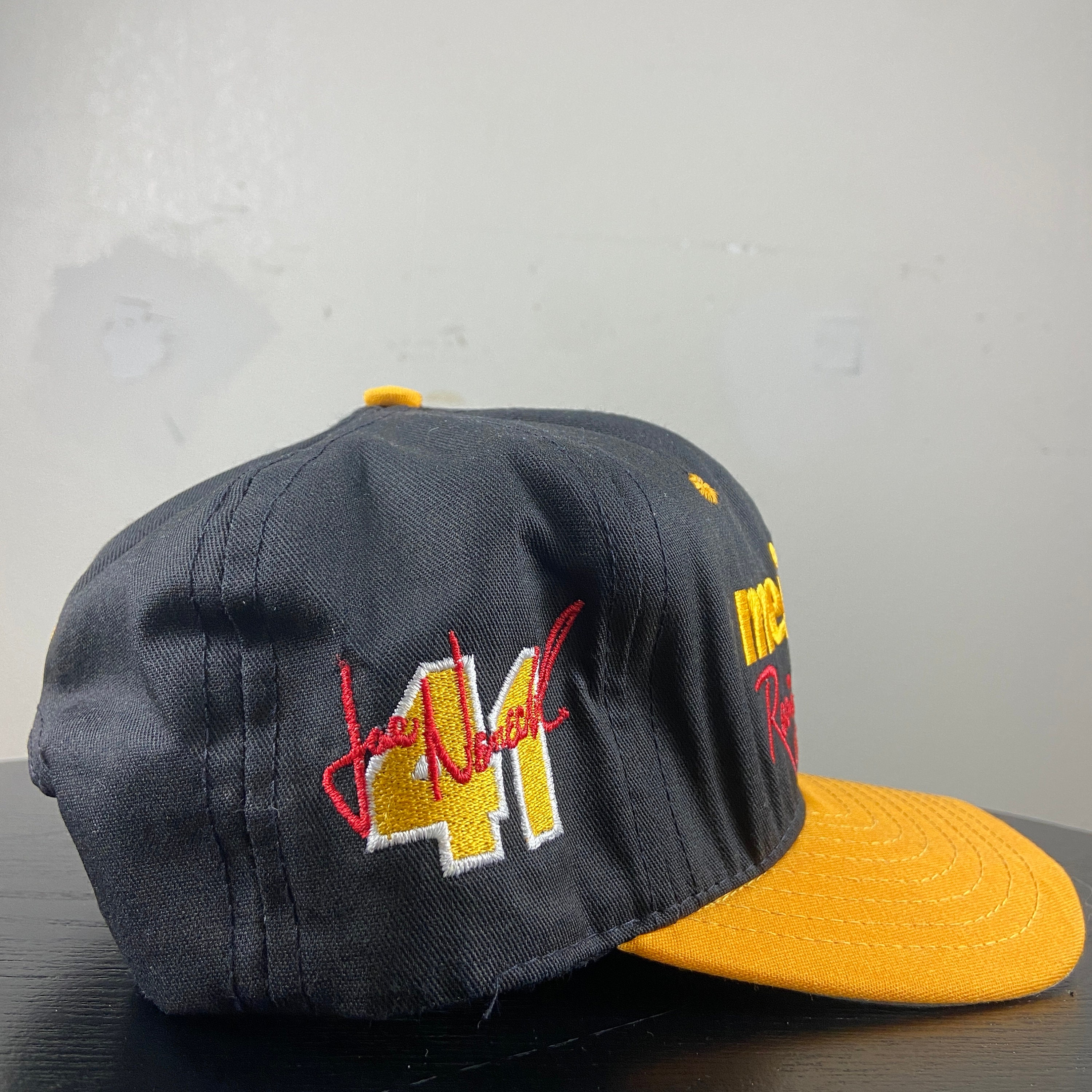 Vintage Meineke Racing Team Snapback Hat Ajd Made USA OSFA Car | Etsy
