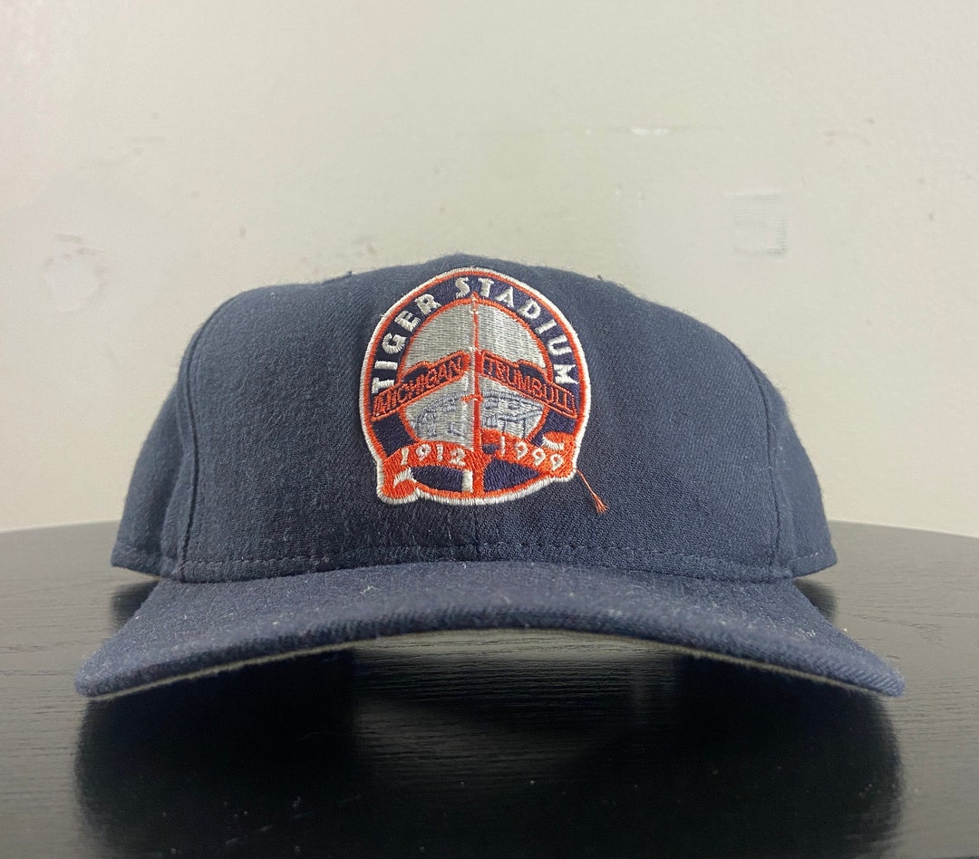 Vintage Detroit Tigers Snapback Hat New Era Made USA OSFA Michigan MLB ...