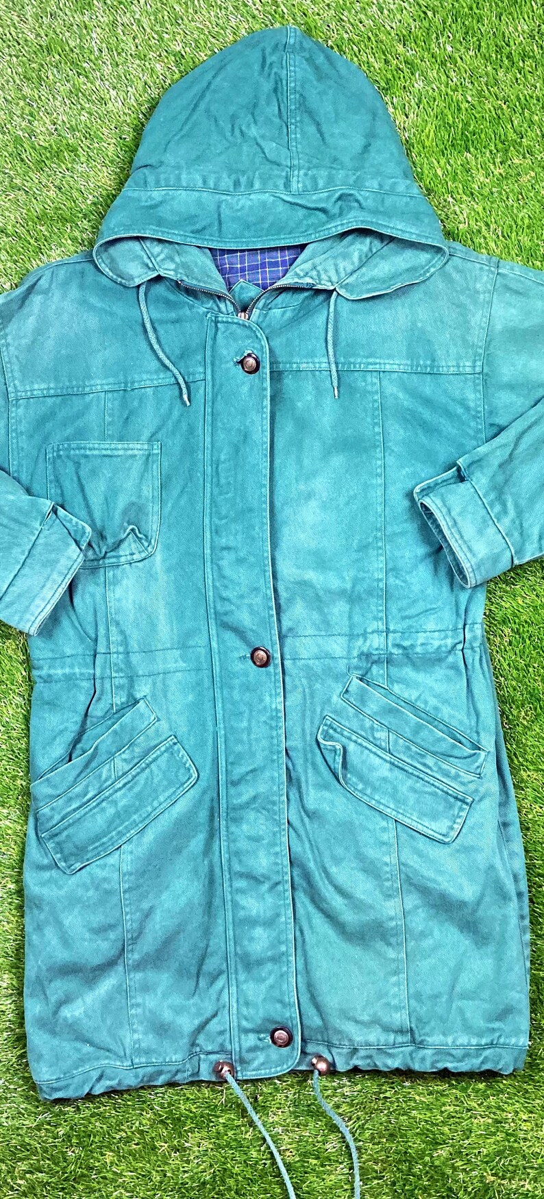 Vintage Andy Jones Hoodie Jacket Size Small 1990s 90s Rain - Etsy