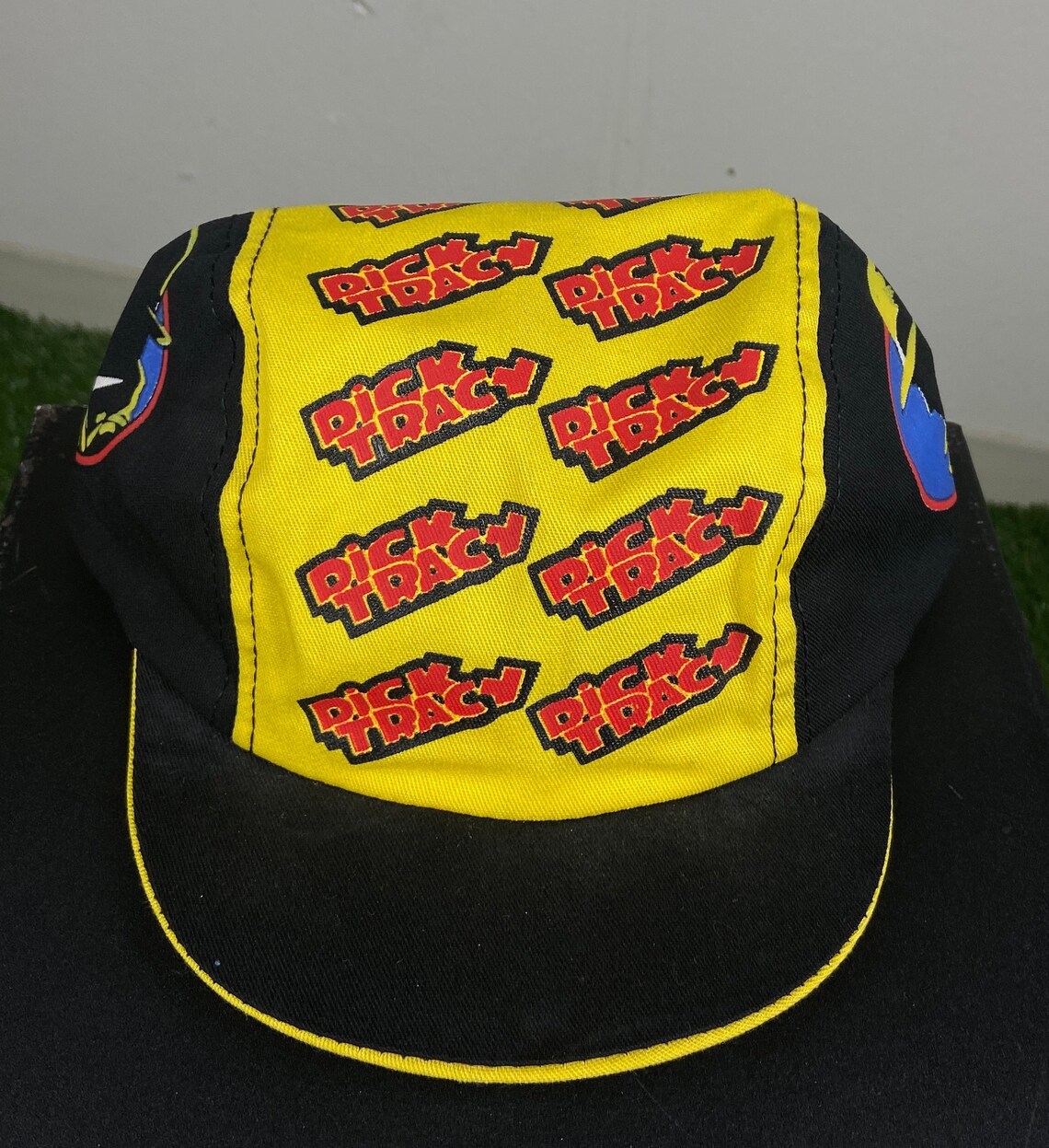 Vintage Dick Tracy Hat Made Usa 1990 Film Comedy Action Crime Etsy