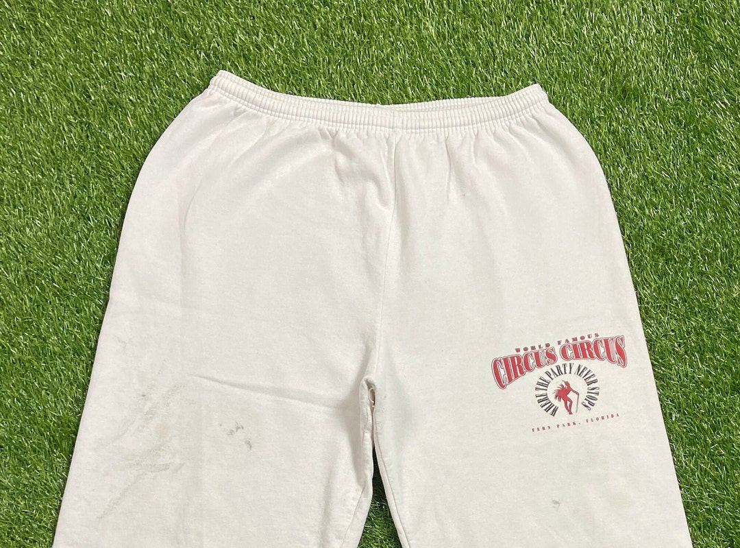 Vintage World Famous Circus Circus Sweat Pants Made USA Size Xtra Large ...
