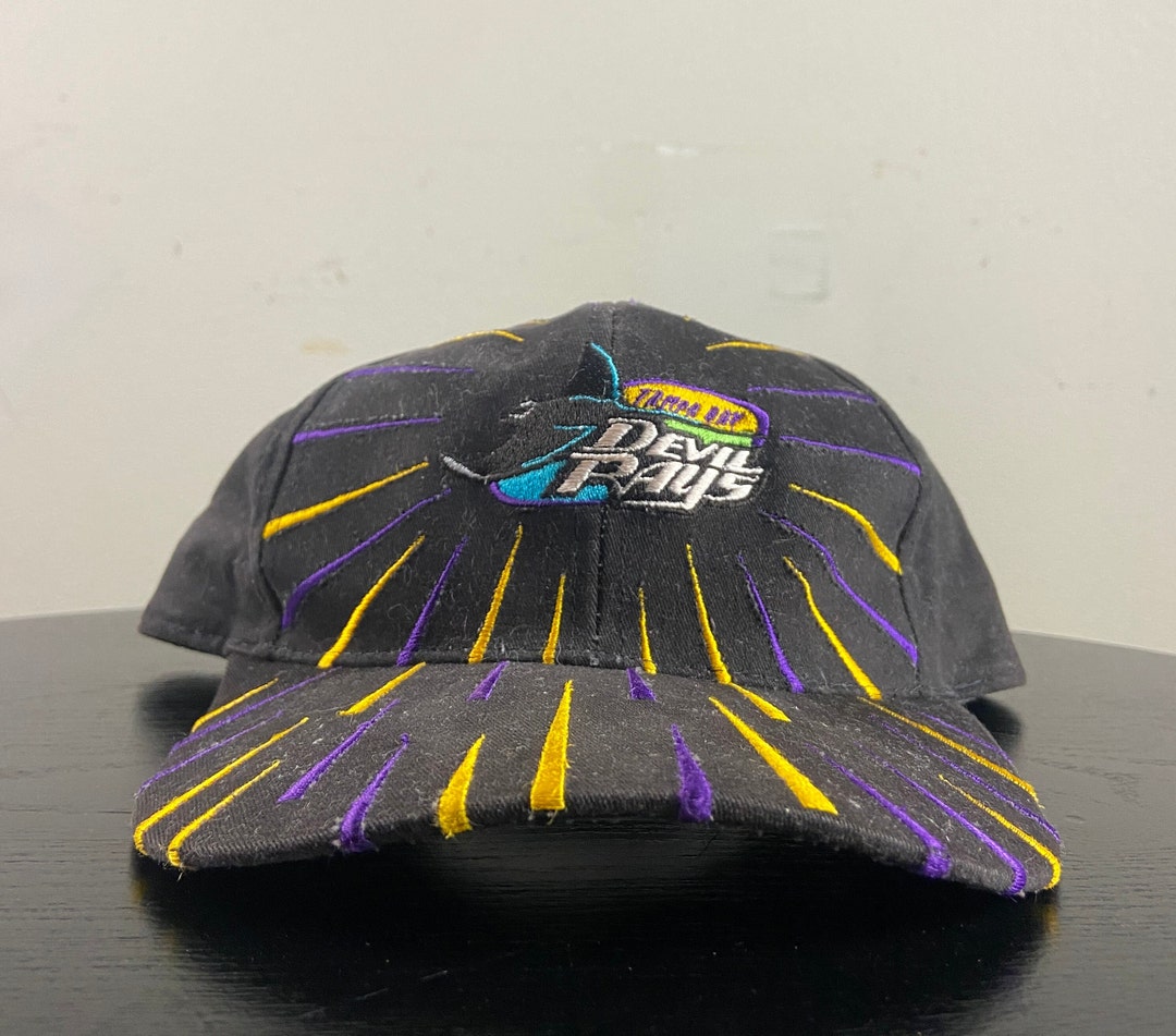 Vintage Tampa Bay Devil Rays Snapback Hat Drew Pearson OSFA MLB ...