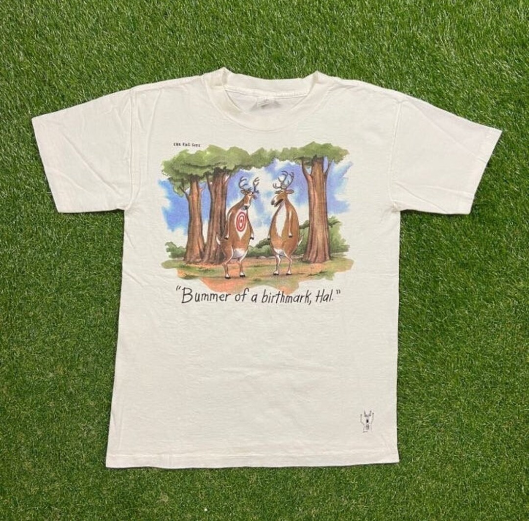 Vintage the Far Side Bummer of a Birthmark Hal T Shirt Tee - Etsy