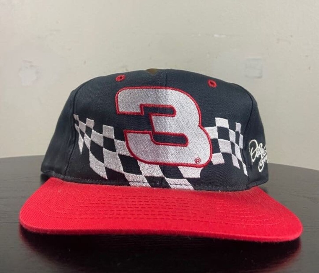 Vintage Dale Earnhardt 3 Snapback Hat Competitors View OSFA NASCAR ...