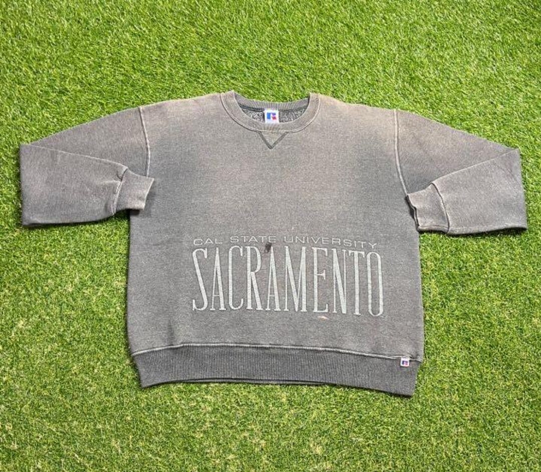 Vintage Cal State University Sacramento Crewneck Sweatshirt Made USA ...