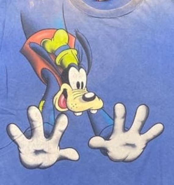 Vintage Goofy T Shirt Tee Disney Designs Made USA Siz… - Gem