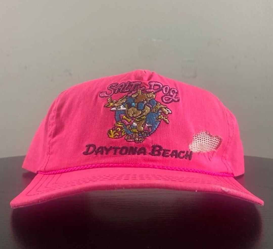 Vintage Salty Dog Snapback Hat Made USA OSFA Surf Shop Summers ...