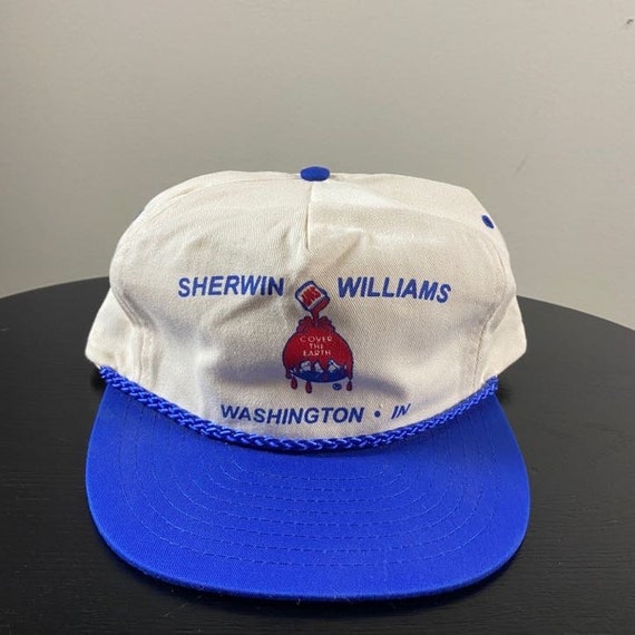 Vintage Sherwin Williams Snapback Hat Nissun Cap OSFA… - Gem