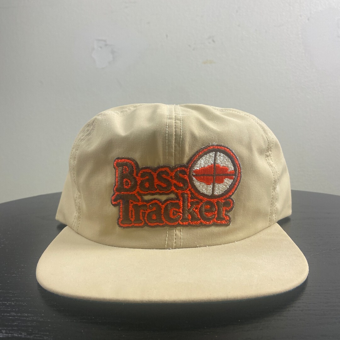 Vintage Bass Tracker Snapback Hat Outdoor Cap OSFA Bass Pro Shops ...