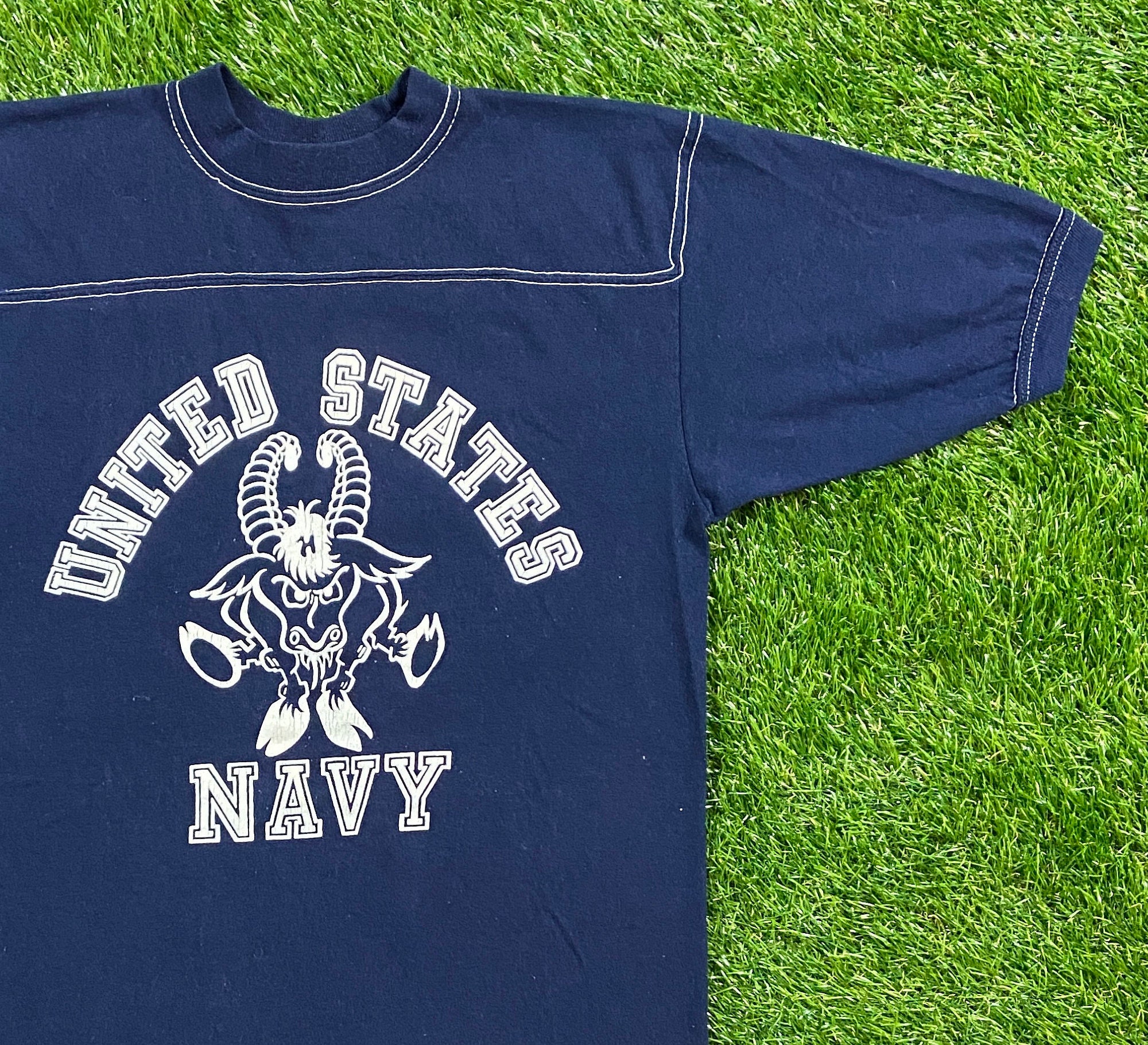 Vintage United States Navy T Shirt Tee Soffe Athletic Made USA | Etsy