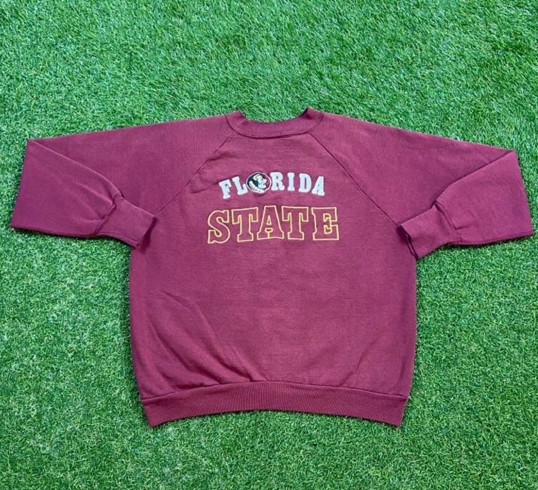 Vintage Florida State University Seminoles Crewneck Sweatshirt Size ...
