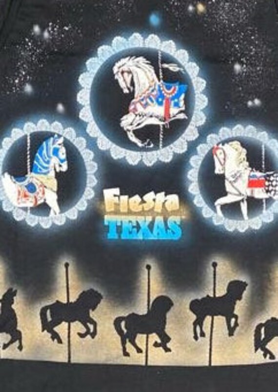 Vintage Fiesta Texas German Carousel Star Shirts Tank… - Gem