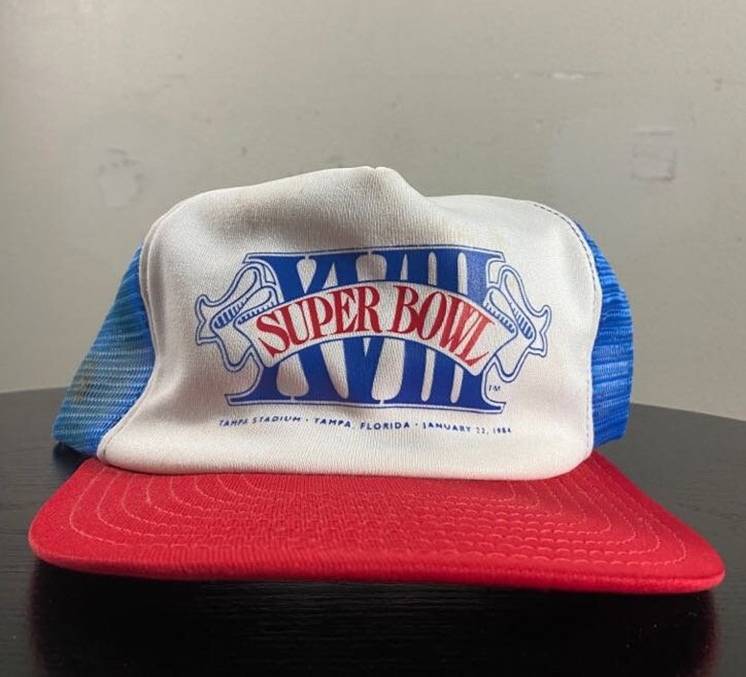 Vintage Super Bowl XVIII 1984 Snapback Hat Made Usa OSFA NFL Football ...