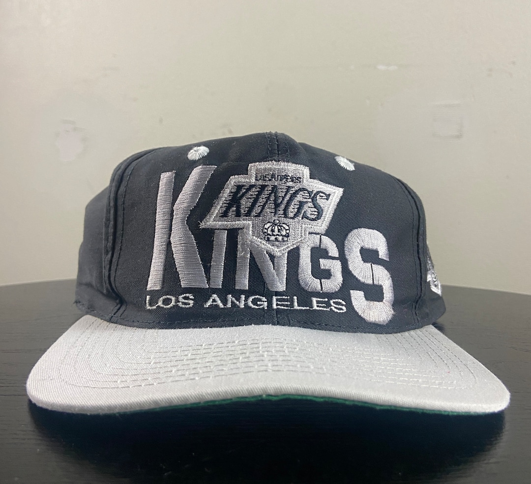 Vintage Los Angeles Kings Snapback Hat Cap OSFA NHL Hockey Beverly ...