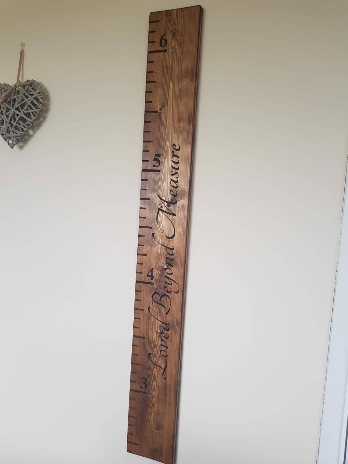 Rustic Giant Wooden Ruler 2'4 to 6'4 | Etsy