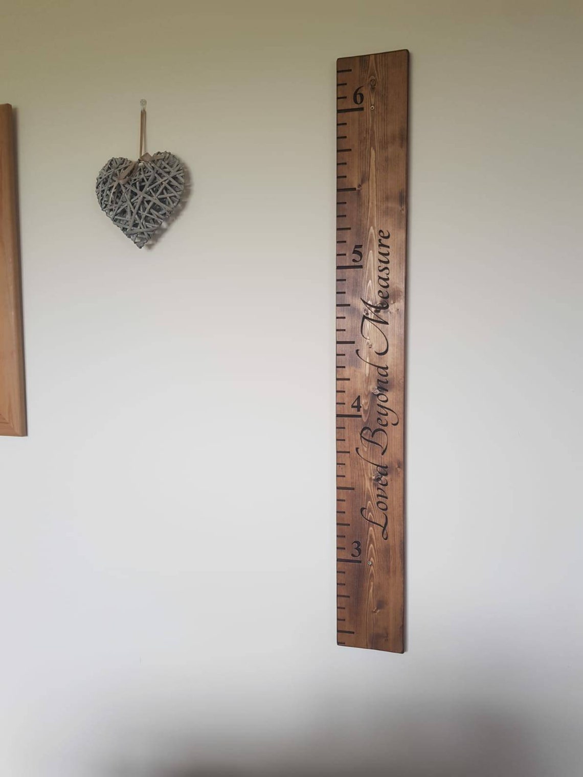 Rustic Giant Wooden Ruler 2'4 to 6'4 | Etsy UK