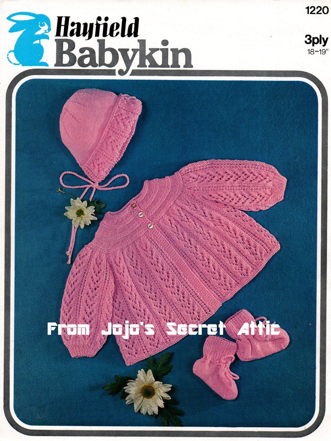 Vintage Hayfield 3 Ply Knitting Pattern - Etsy