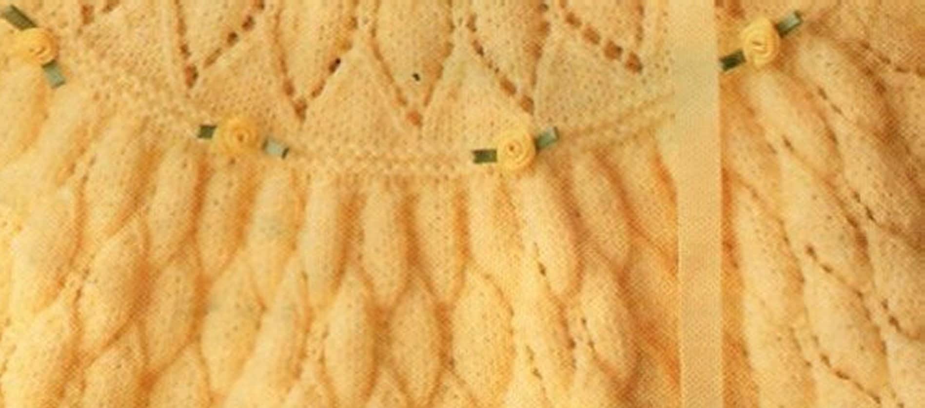 Vintage 4 Ply Knitting Pattern to Make Set for Baby - Etsy