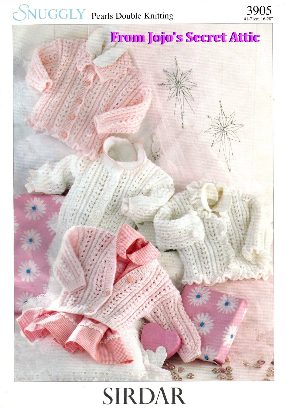 Double Knitting Pattern to Make 4 Styles of Cardigan - Etsy