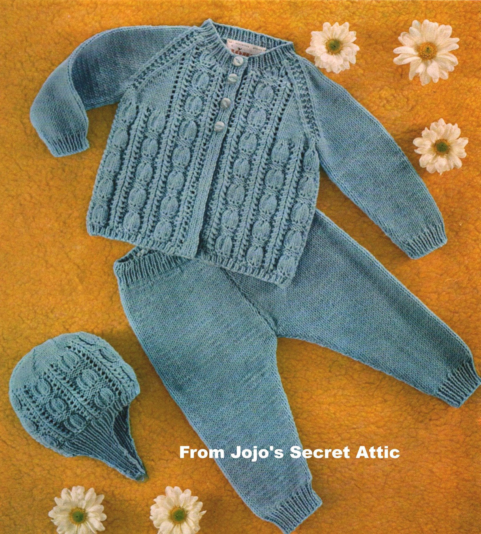 Vintage DK Pattern Pram Set 3 Sizes - Etsy UK