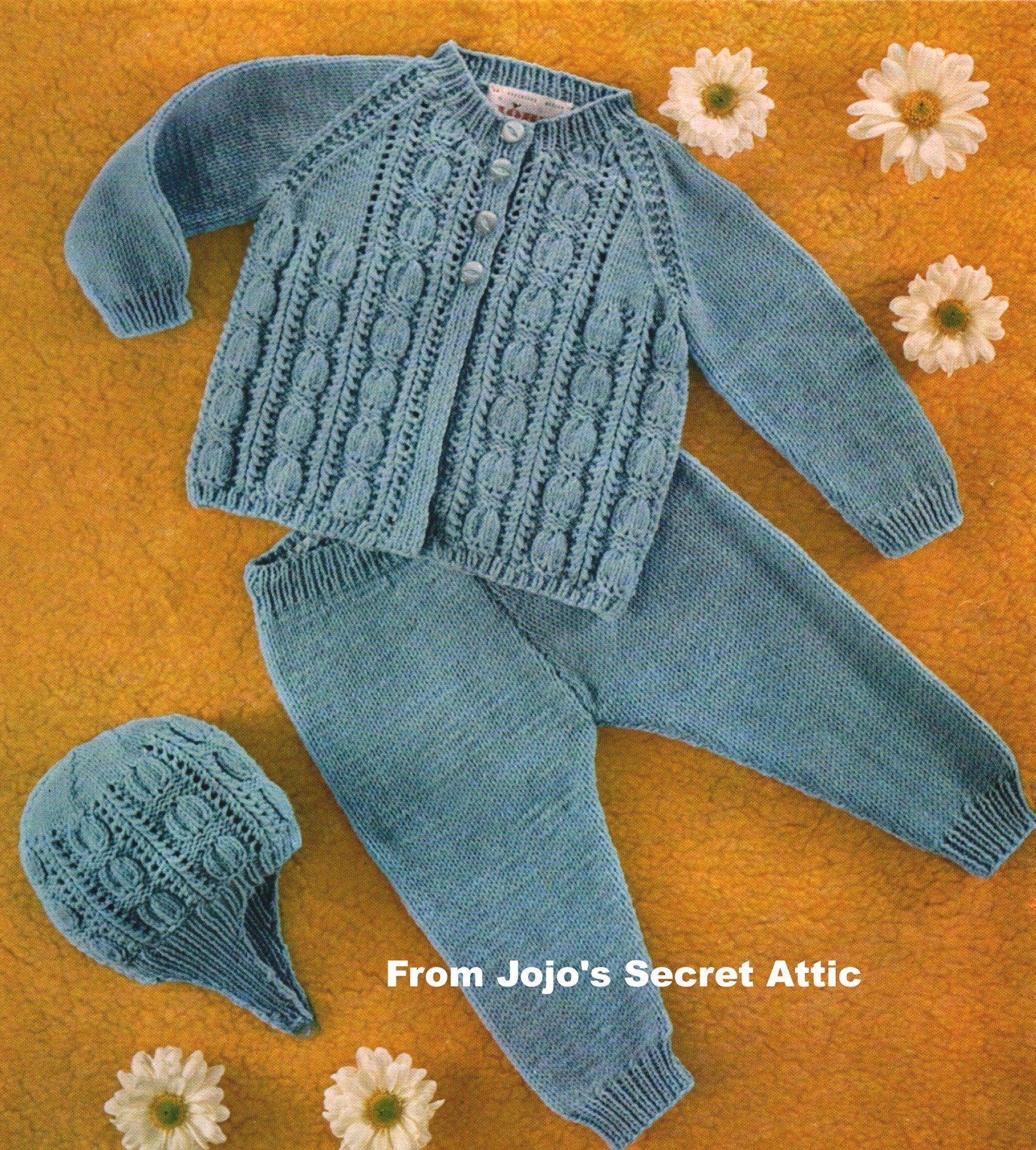 Vintage DK Pattern Pram Set 3 Sizes - Etsy UK