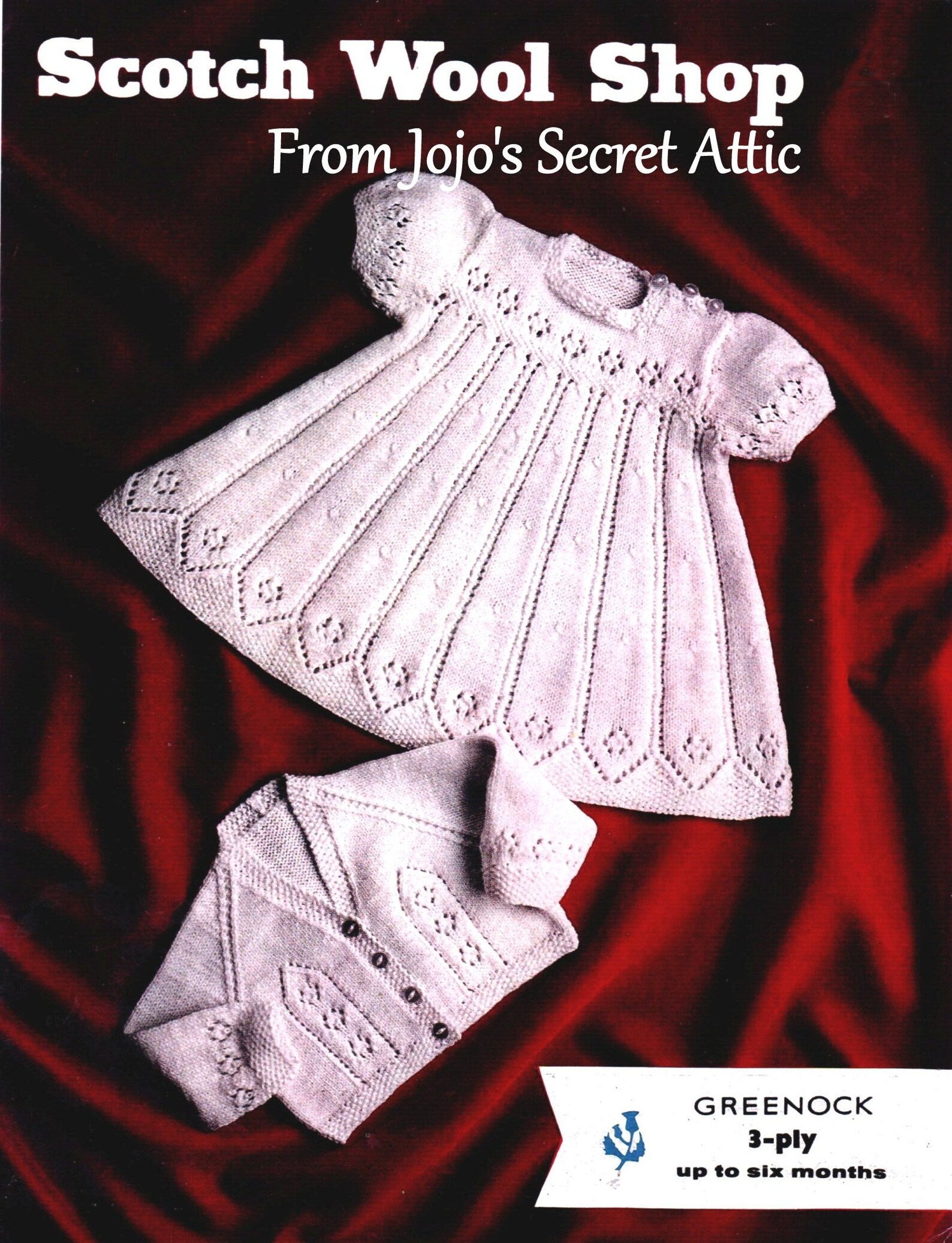 Vintage 3 Ply Knitting Pattern to Make Dress and Matching Jacket - Etsy