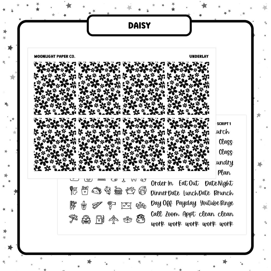 Daisy Printable - Etsy