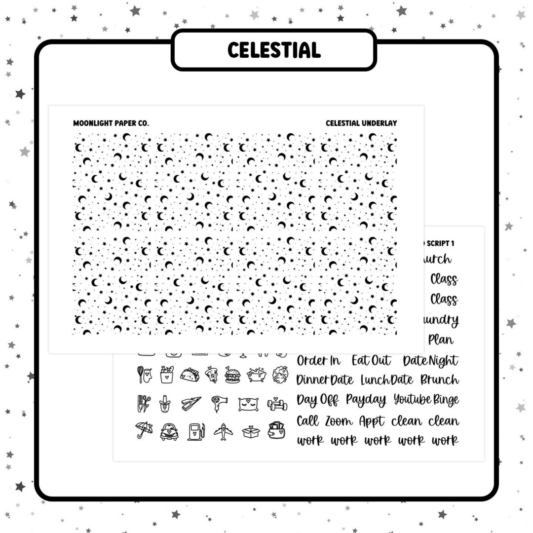 Celestial Printable - Etsy