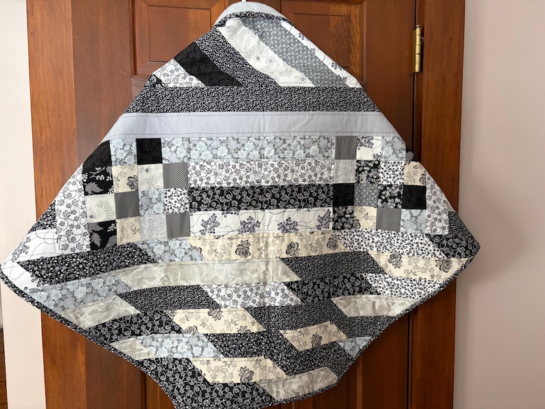 Quilted Shawl With Inside Pockets - Etsy