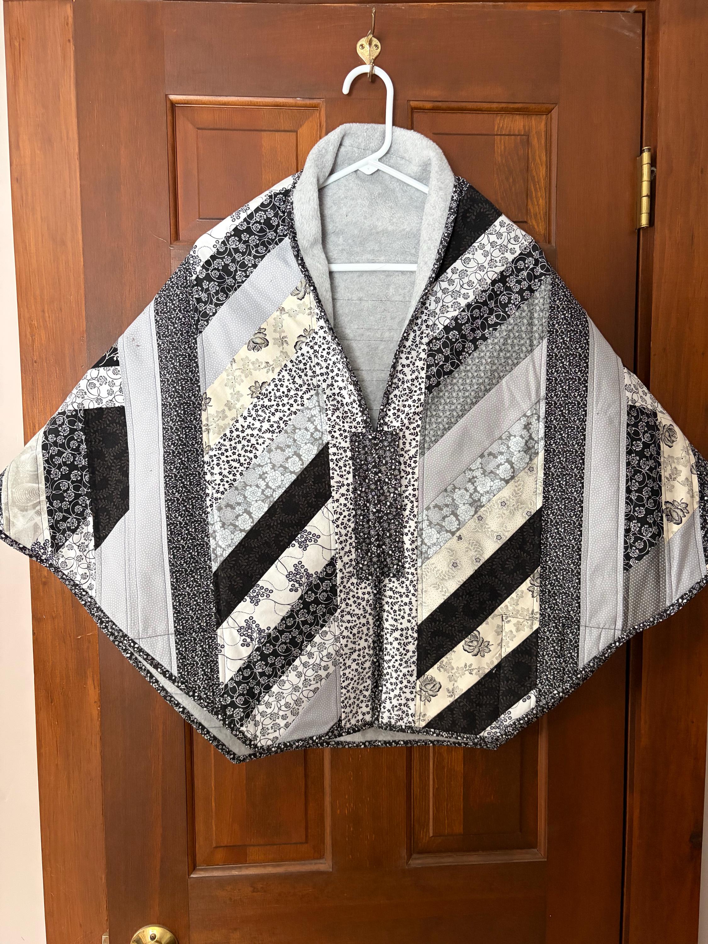 Quilted Shawl With Inside Pockets - Etsy