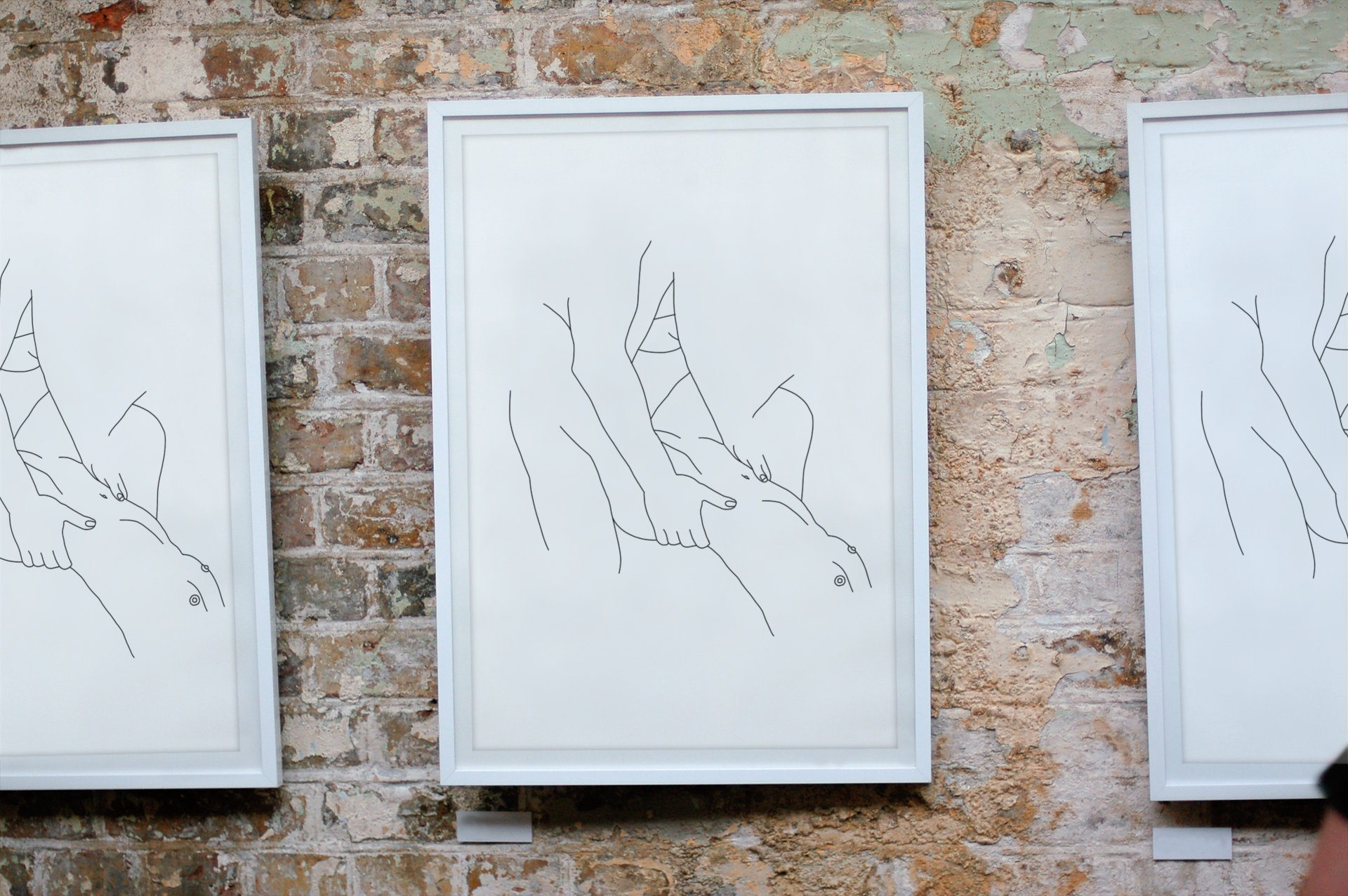 Erotic Passionate Line Drawing of a Couple Sexy Bedroom Art - Etsy