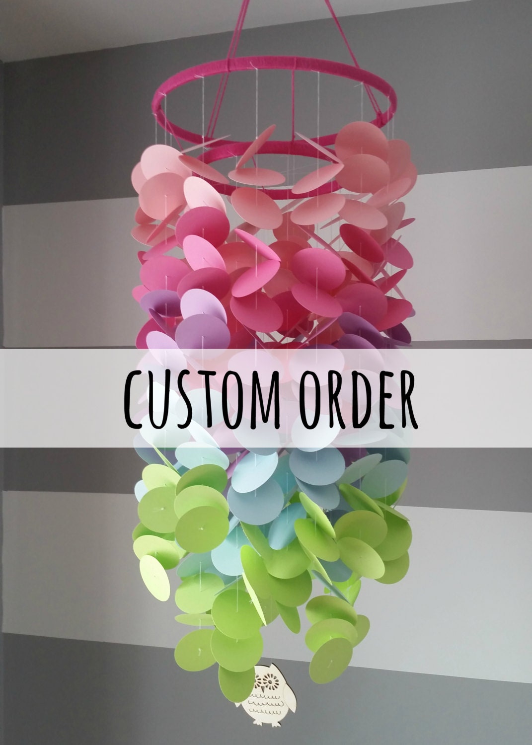 COMMANDE SPÉCIALE Mobile décoratif fait sur mesure avec - Etsy Canada