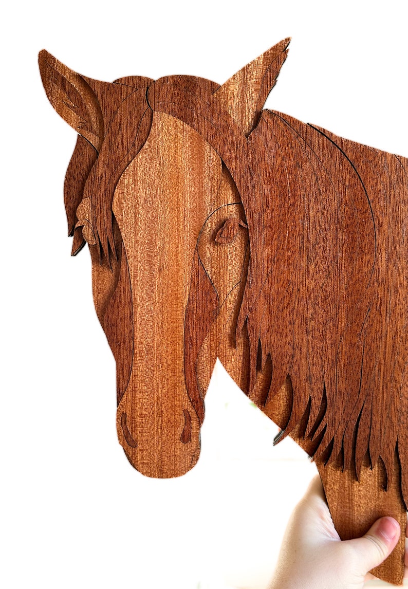 Single Line Horse Head Cut File Laser Cut Files Horse - Etsy