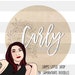 Carly Flower SCORING SVG File for Laser Cut Signs Personal/commercial ...