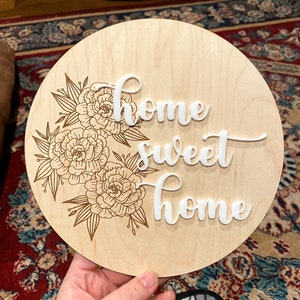 Carly Flower ENGRAVING SVG File for Laser Cut Signs - Personal ...