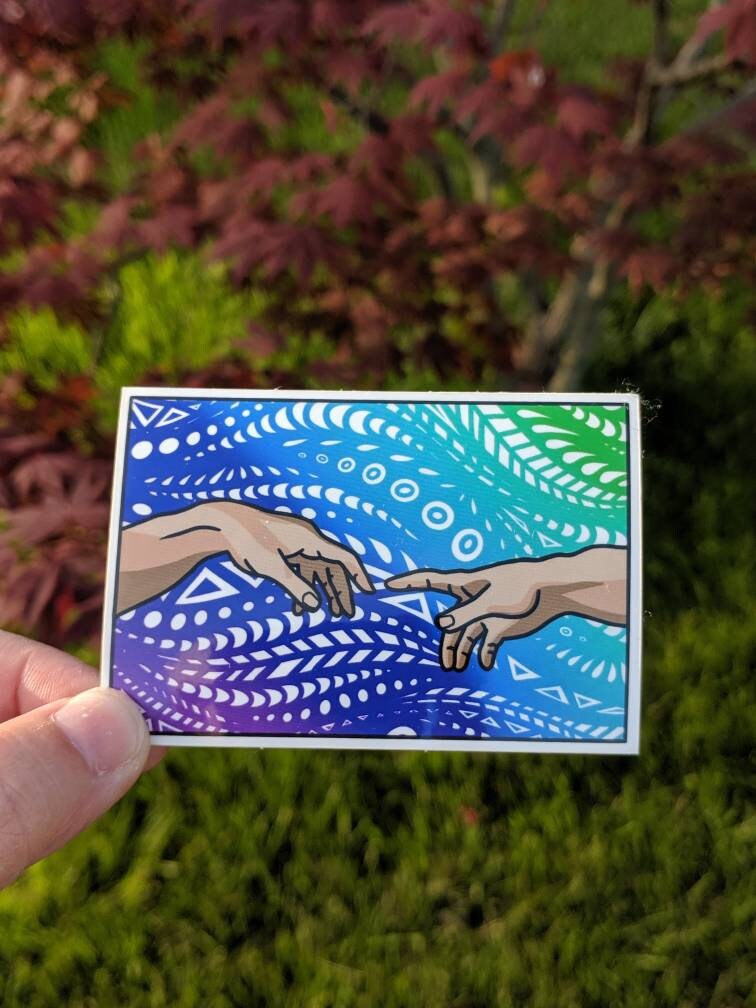 Waterproof creation Sticker Art History Vinyl | Etsy