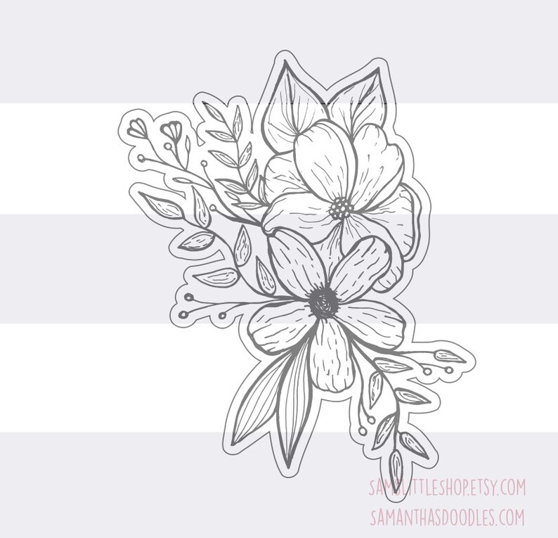 Amanda Dogwood Flower ENGRAVING SVG File for Laser Cut Signs - Etsy