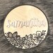 Evelyn Flower Wreath Cute Hand-drawn Flower Doodles SVG FILE for Laser ...
