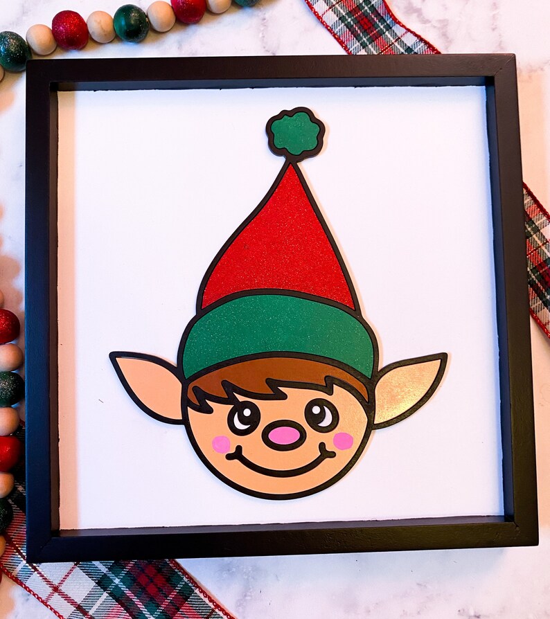 Christmas Character Files Elf Faces & Santa Samantha's - Etsy