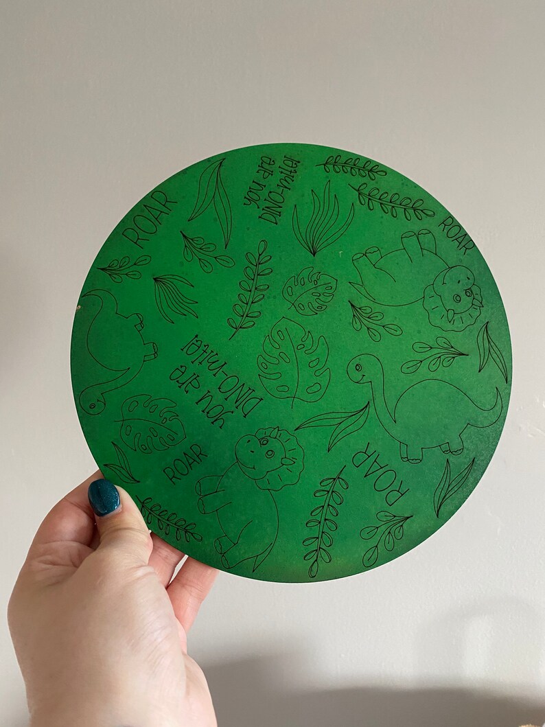 Dinosaur Doodle SCORING Pattern File Bundle Laser Score - Etsy