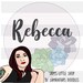 Rebecca Floral Succulent CUT SVG File Single Line Flower Cut File for ...