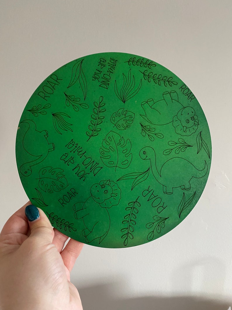 Dinosaur Doodle SCORING Pattern File Bundle Laser Score - Etsy