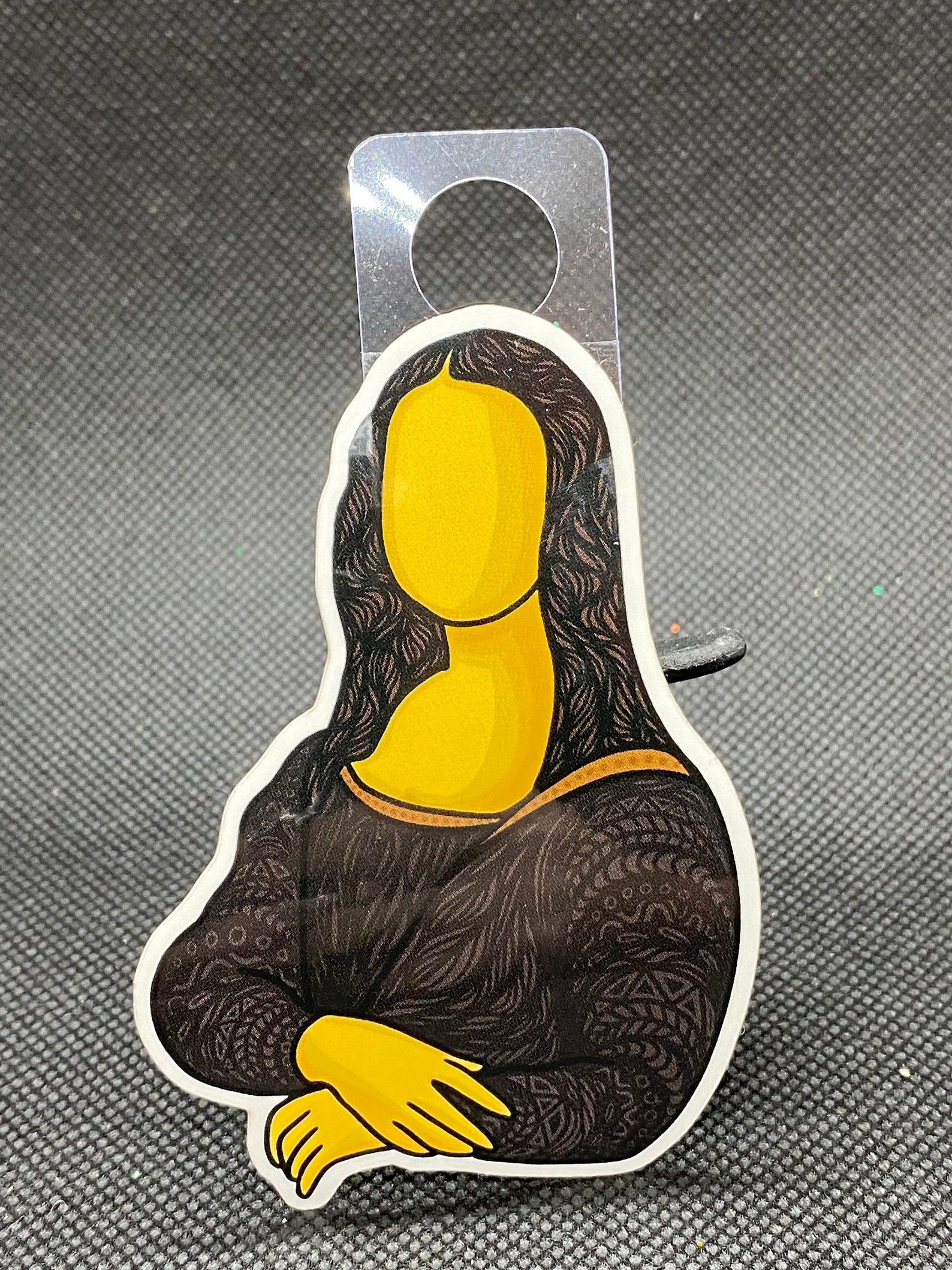 Waterproof Mona Lisa Sticker Art History Vinyl | Etsy