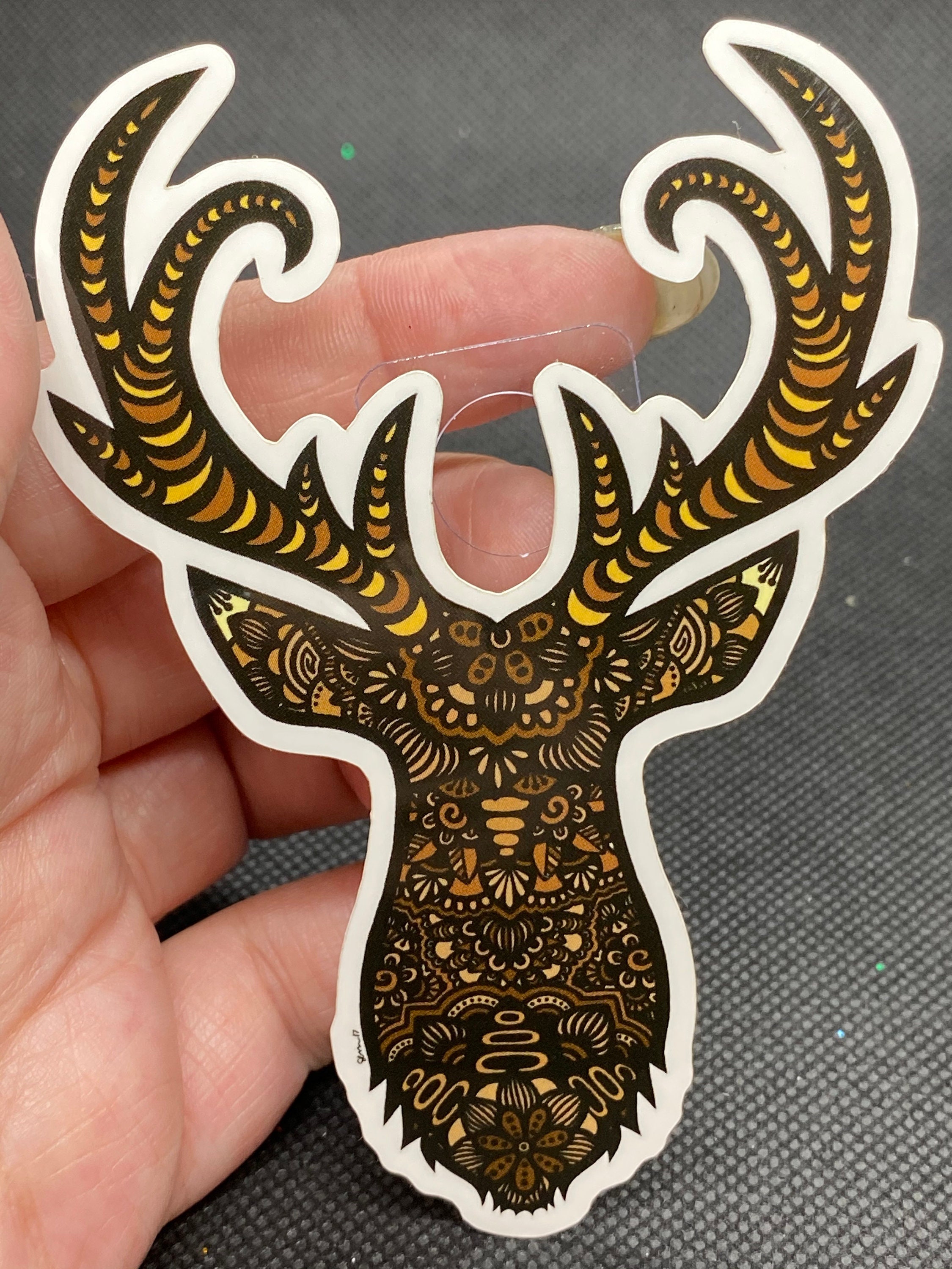 Waterproof Country Deer Vinyl Sticker Water Bottle Stickers | Etsy