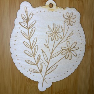 Simple Stems Engraving File Bundle Flower Doodle Files Samantha's ...