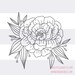 Carly Flower ENGRAVING SVG File for Laser Cut Signs Personal/commercial ...