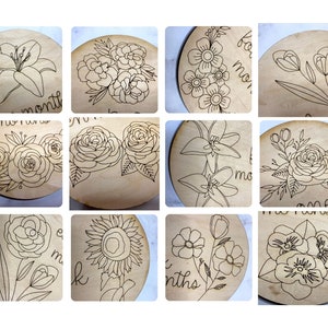 Scorable Flower Design Bundle 13 Flower Score Designs SCORE FILES Only ...