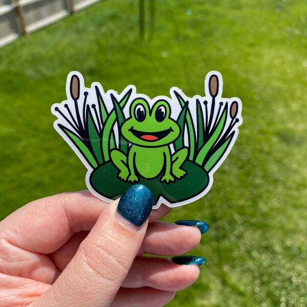 Lily Pad Sticker - Etsy