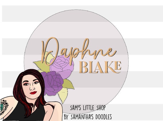 Daphne Floral CUT SVG File Single Line Flower Cut File for - Etsy Canada